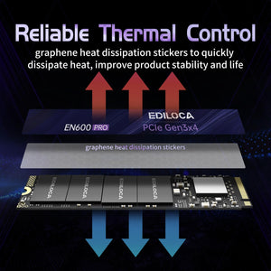 Ediloca EN600 PRO M.2 SSD PCle 3.0x4
