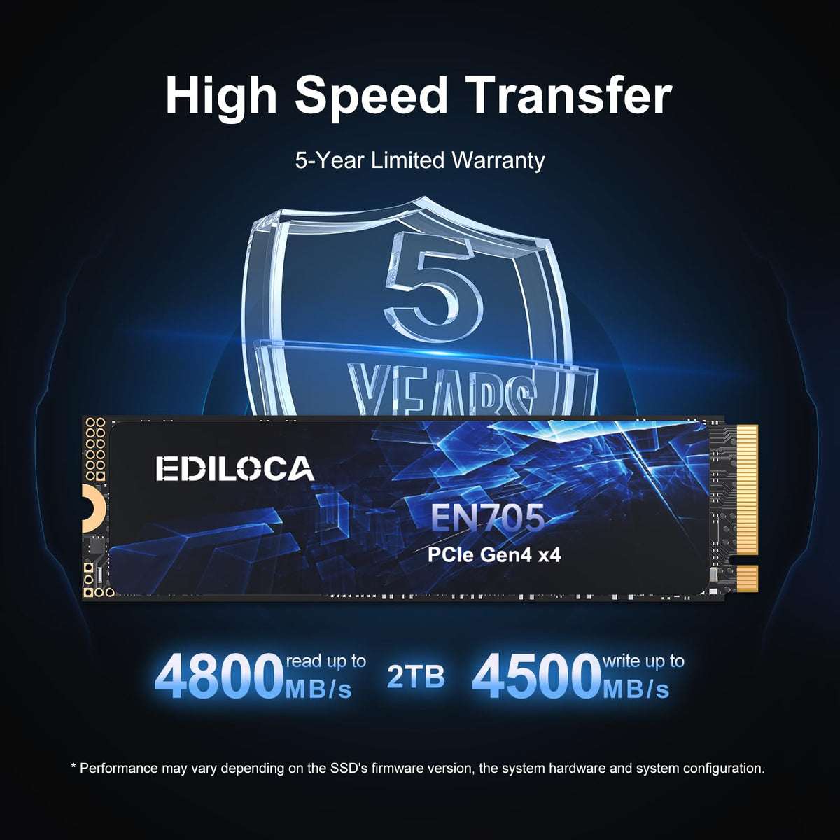 Ediloca EN705 M.2 SSD PCle 4.0x4